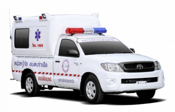 Toyota Hilux Box type Ambulance - Al Adil Auto